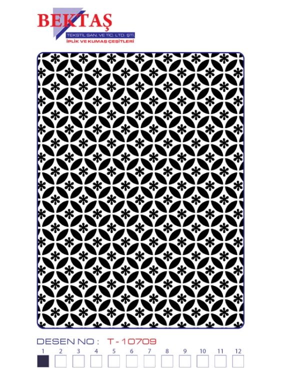 Bektaş Tekstil San. Tic. Ltd. Şti.. T-10709